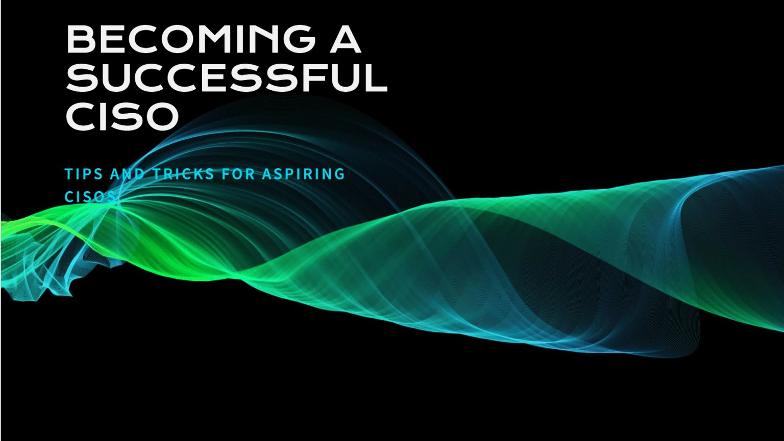 Chief Information Security Officer (CISO) - Cybersecurity Leadership